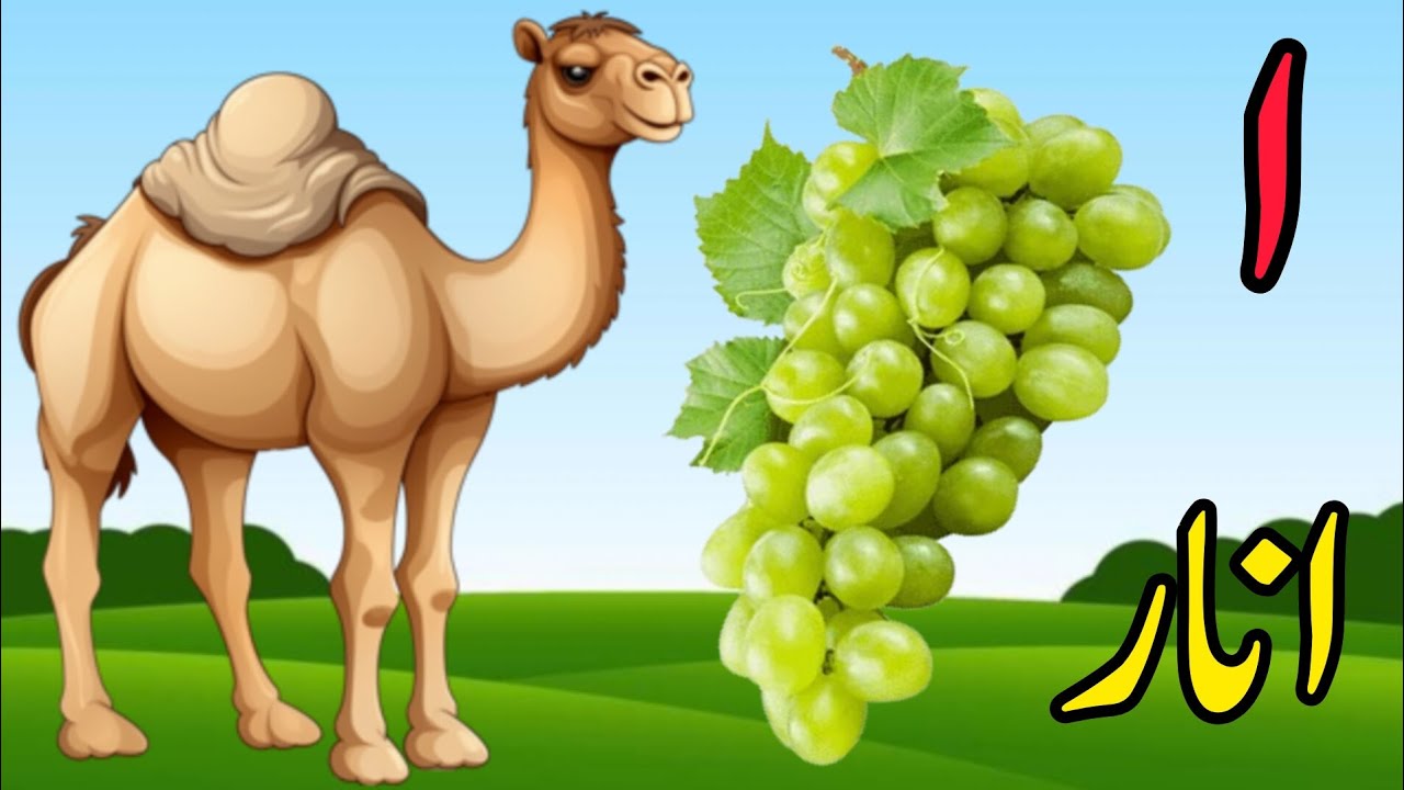 Learn urdu Alphabets easy | Alif se anar | Urdu alphabets | اردو حروف ...