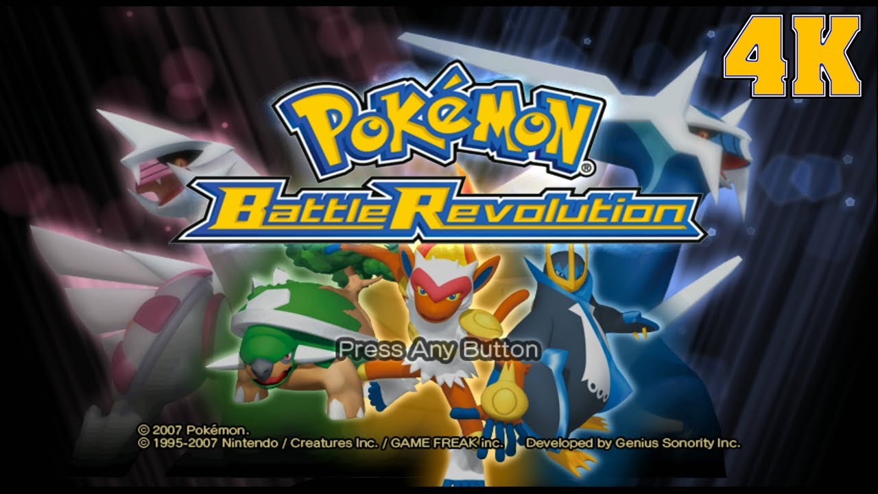 Pokémon Battle Revolution - 4K 60FPS RTX 2080ti - Wii emulator Dolphin ...