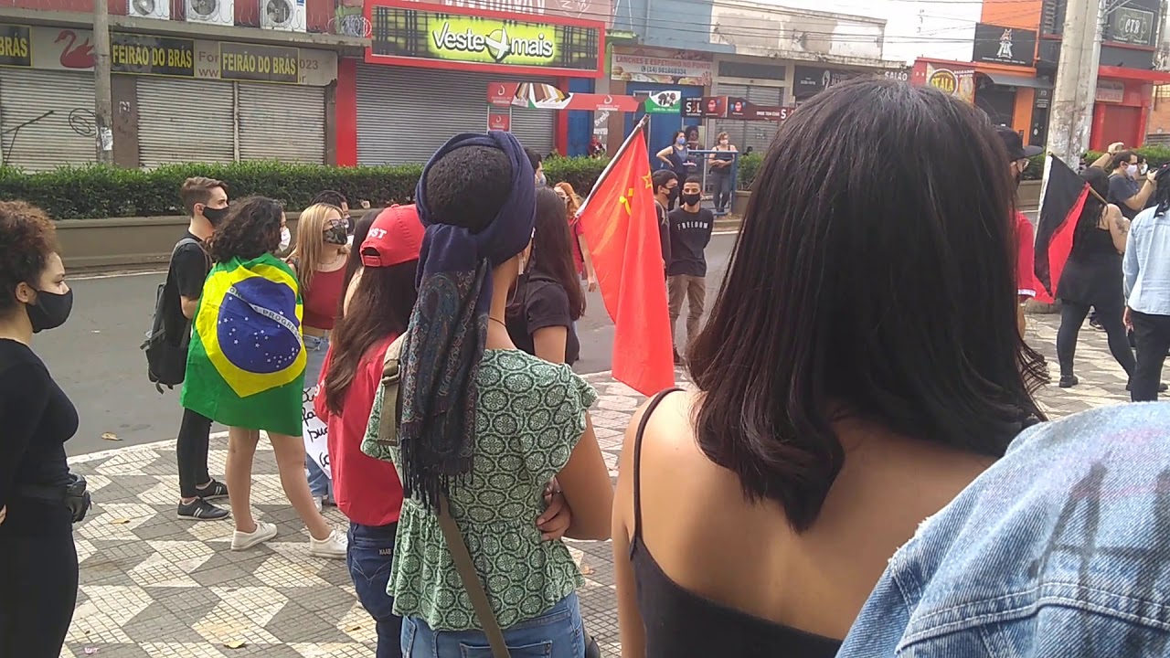 Passeata Fora Bolsonaro em Bauru 1 - YouTube