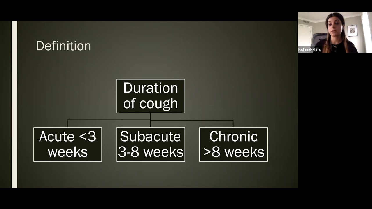 1/8/21 Evaluation and Management of Chronic Cough - Dr. Abdulla - YouTube