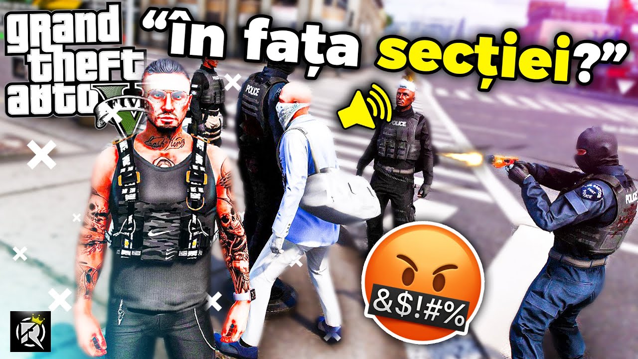 FiveM - Ne Omoară În Fața Secției De Poliție│S-a Frustrat La *Ticket*?😡 ...