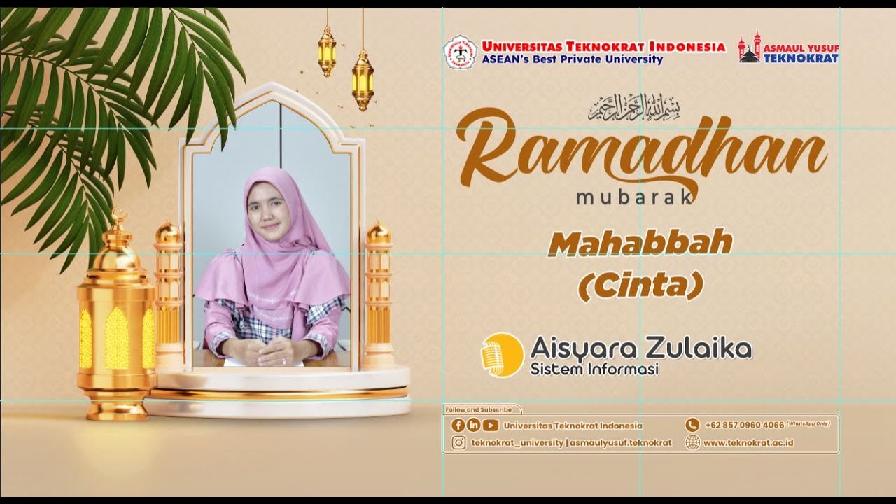 Tausiyah Ramadhan "Mahabbah (CInta)" | oleh Aisyara Zulaika - YouTube