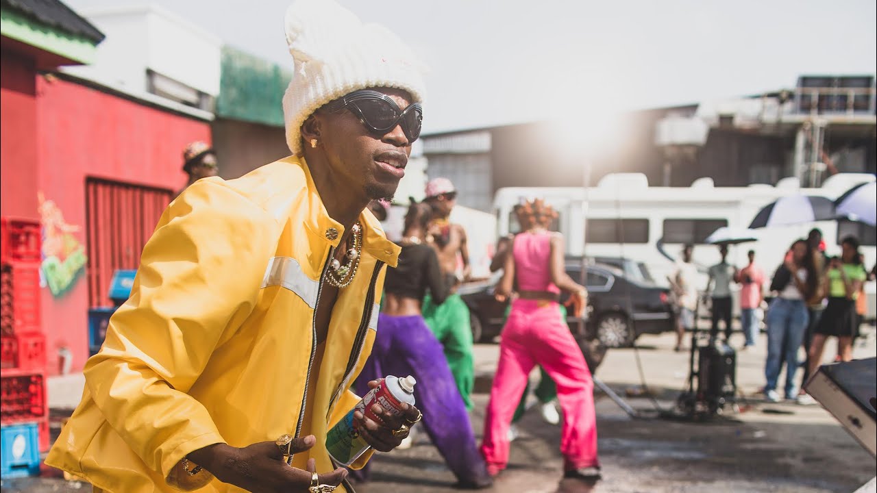 Behind the scenes of the official Tshwala Bam remix music video 🔥 - YouTube