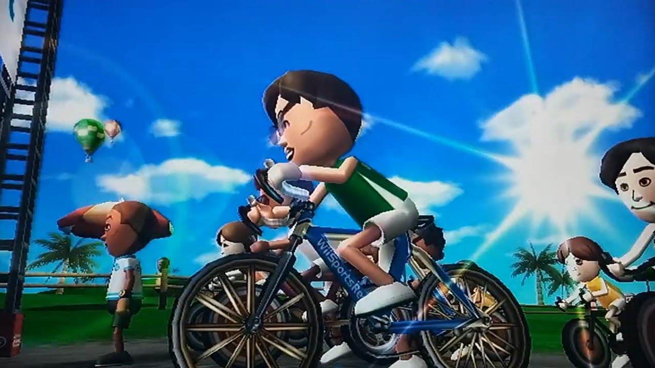 Wii Sport Resort, Cycling, Road Race, 1-Stage Race [1/2] (FR/EN) - YouTube
