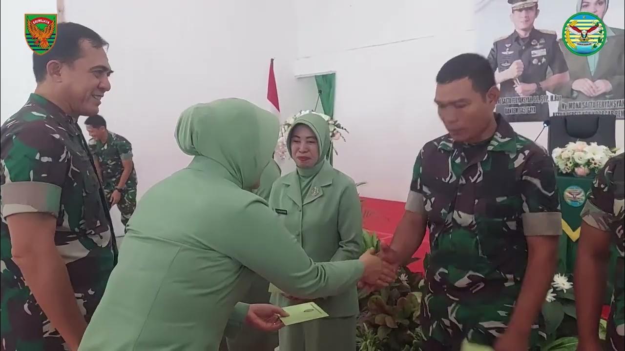 Danrem 045/Garuda Jaya Kunjungi Kodim 0413/Bangka - YouTube