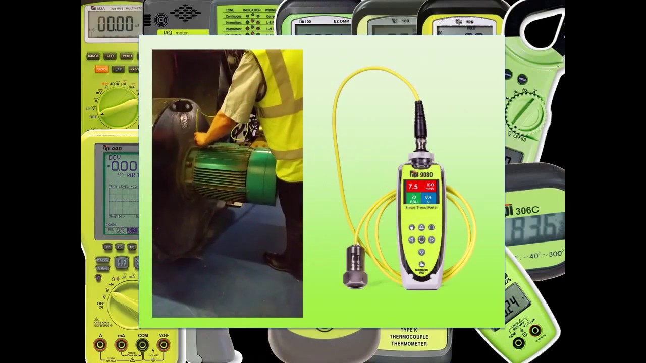 TPI 9080 Vibration Analyzer: Overview - YouTube
