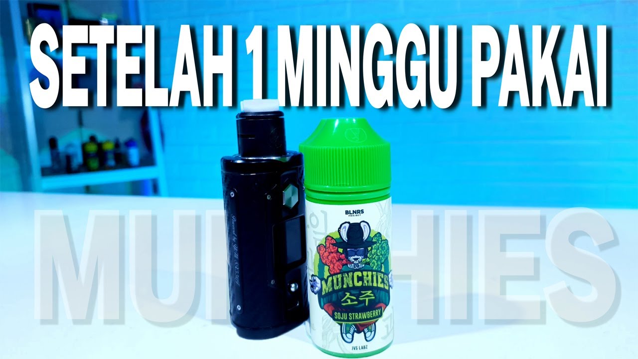 REVIEW LIQUID MUNCHIES V2 SOJU STRAWBERRY by BLNRS X JVS X TNT SETELAH ...
