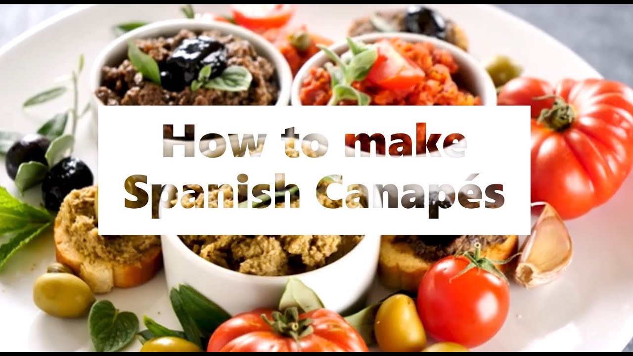 How to make Spanish Canapés - YouTube