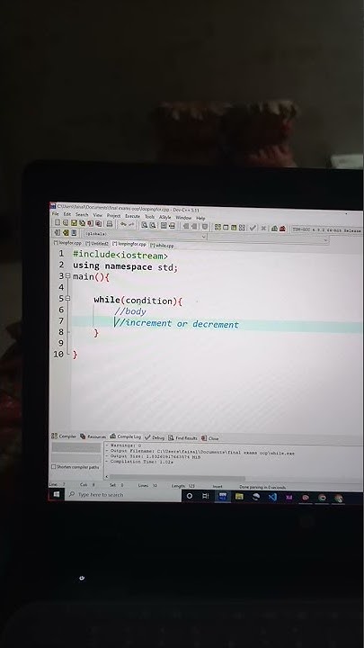 while loop syntax #hindi #urdu #programming #cpp #computerlanguage - YouTube