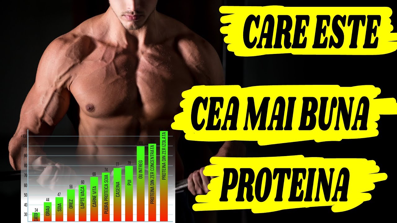 Care este cea mai buna proteina pentru masa musculara - YouTube