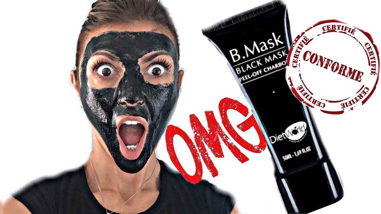 CRASH TEST MASQUE NOIR B-MASK - YouTube