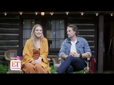 Alex and Martin arguing in an interview #alexandrabreckenridge #martinhenderson #virginriver #bts