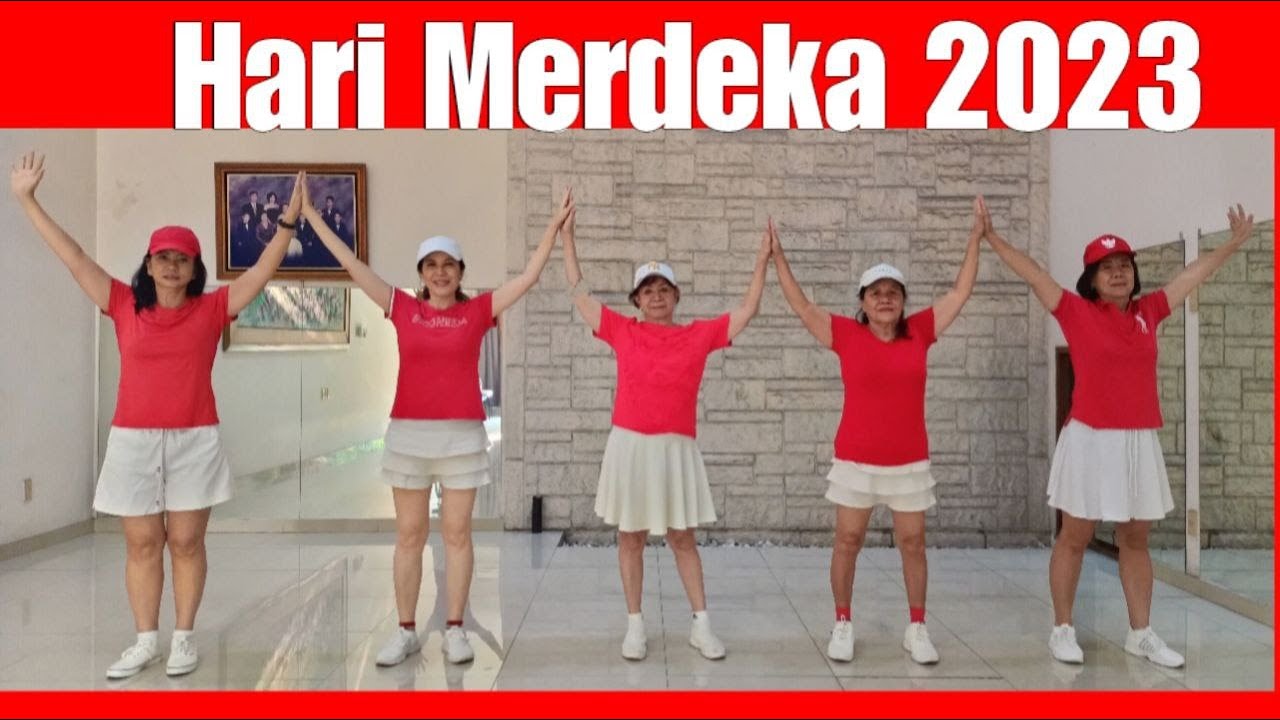 Hari Merdeka 2023 Line Dance (demo & count) - YouTube