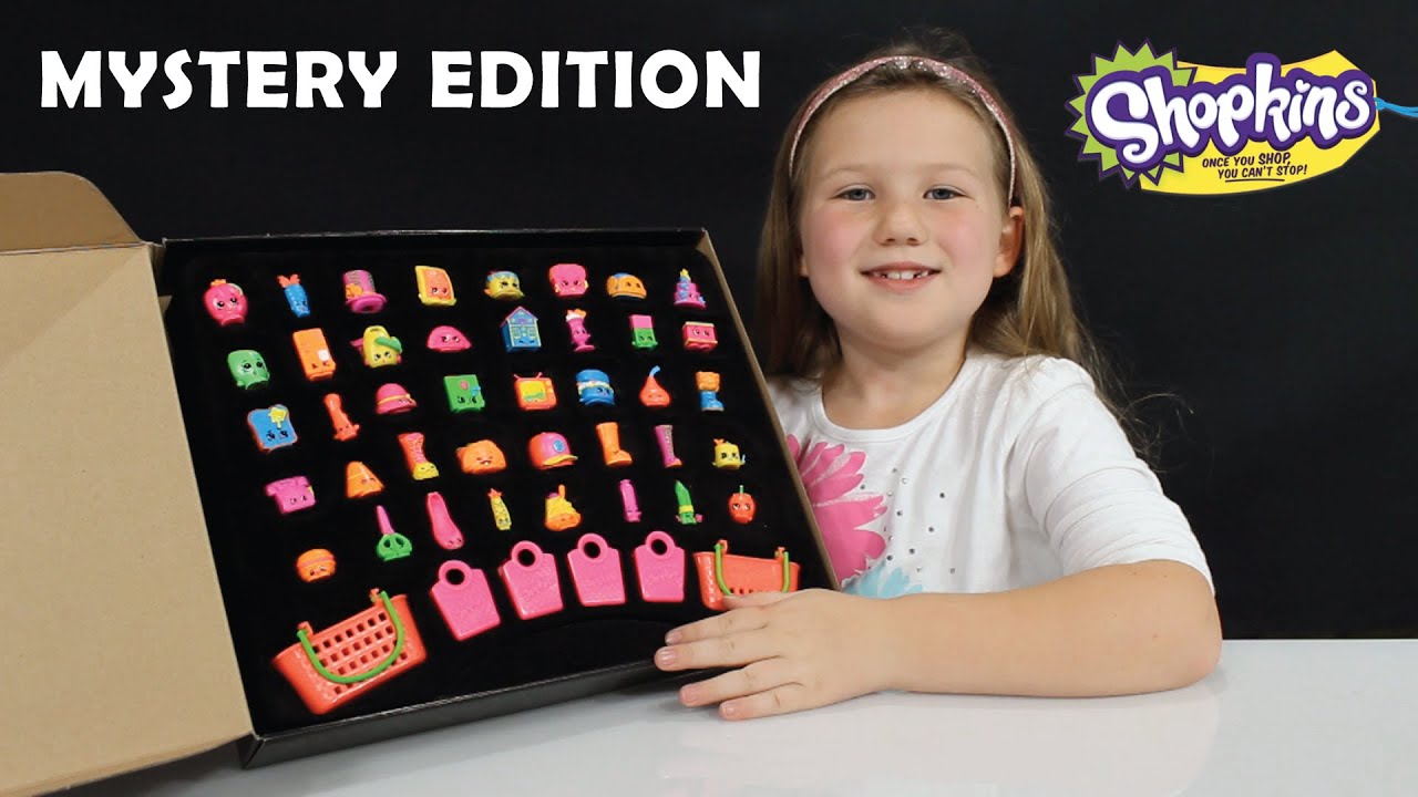 New SHOPKINS MYSTERY EDITION 40 pc set from Target - YouTube