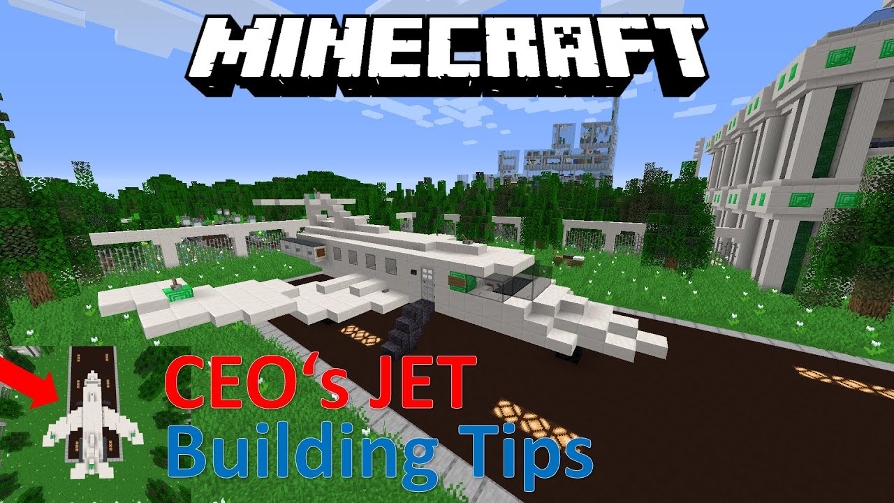 CEO Private Jet Tutorial | Minecraft | RTsWorld - YouTube