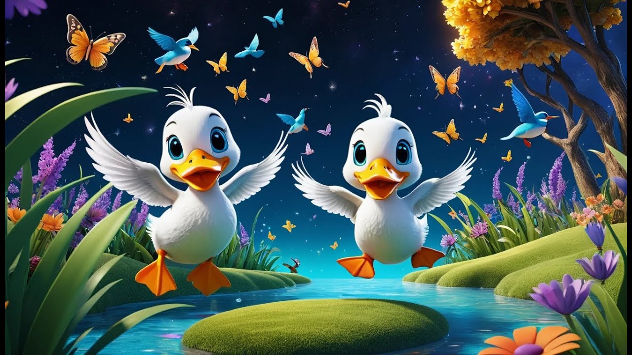 Ducky Flappy Wings Go Flap Flap Flap | Fun Duck Song for Kids | Playful ...