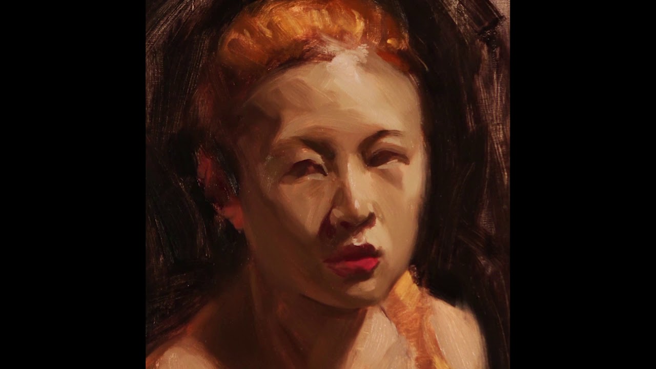 PAINTING DEMONSTRATION: Rick Piloco, "Jamie." - YouTube