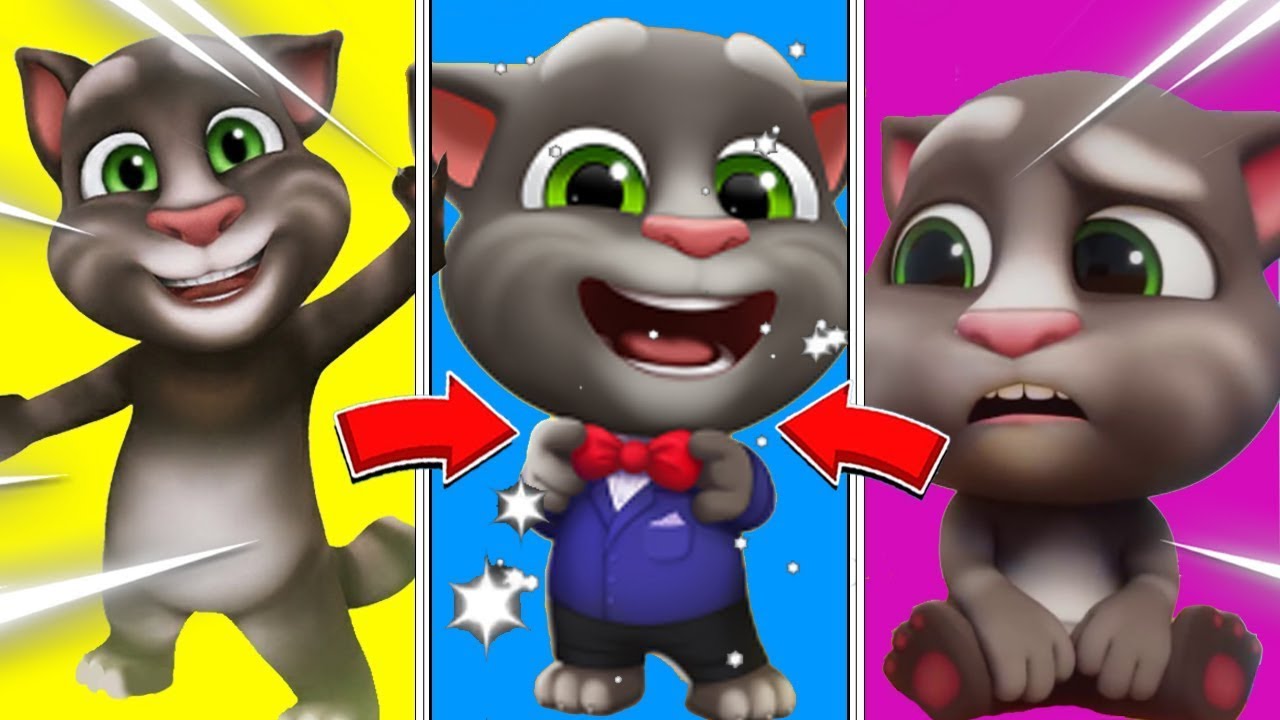Mèo Talking Tom Dancing Baby - Dancing Tom Colors - TIK TOK (7) - YouTube