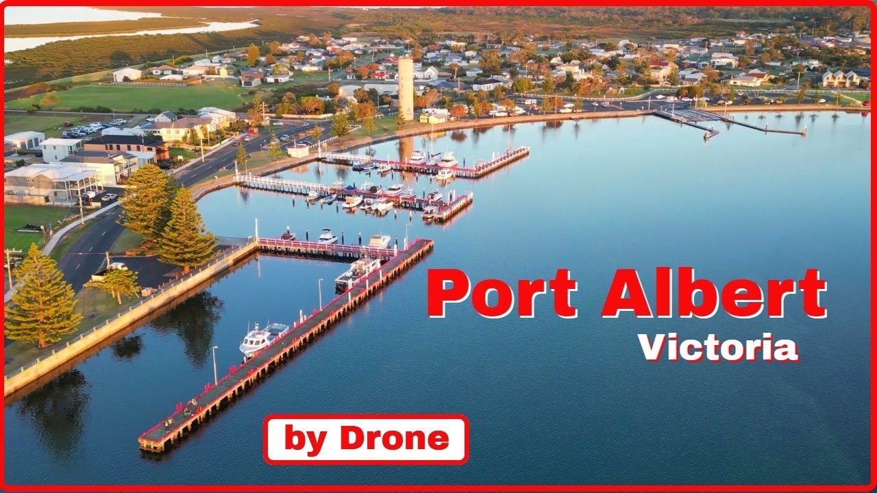 Port Albert, Victoria, Australia, by Air, caravanning around, caravan ...