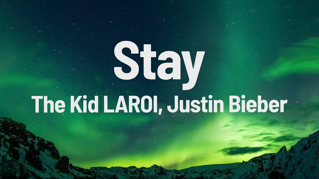 The Kid LAROI, Justin Bieber - STAY - YouTube