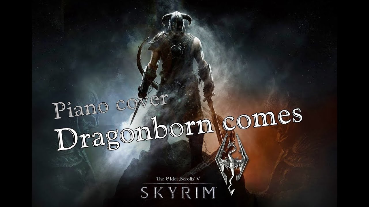Skyrim - Dragonborn comes (Piano cover) - YouTube