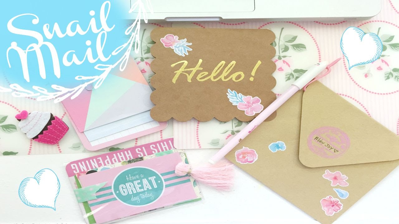 Snail Mail Process #2 | OhSoFawn - YouTube