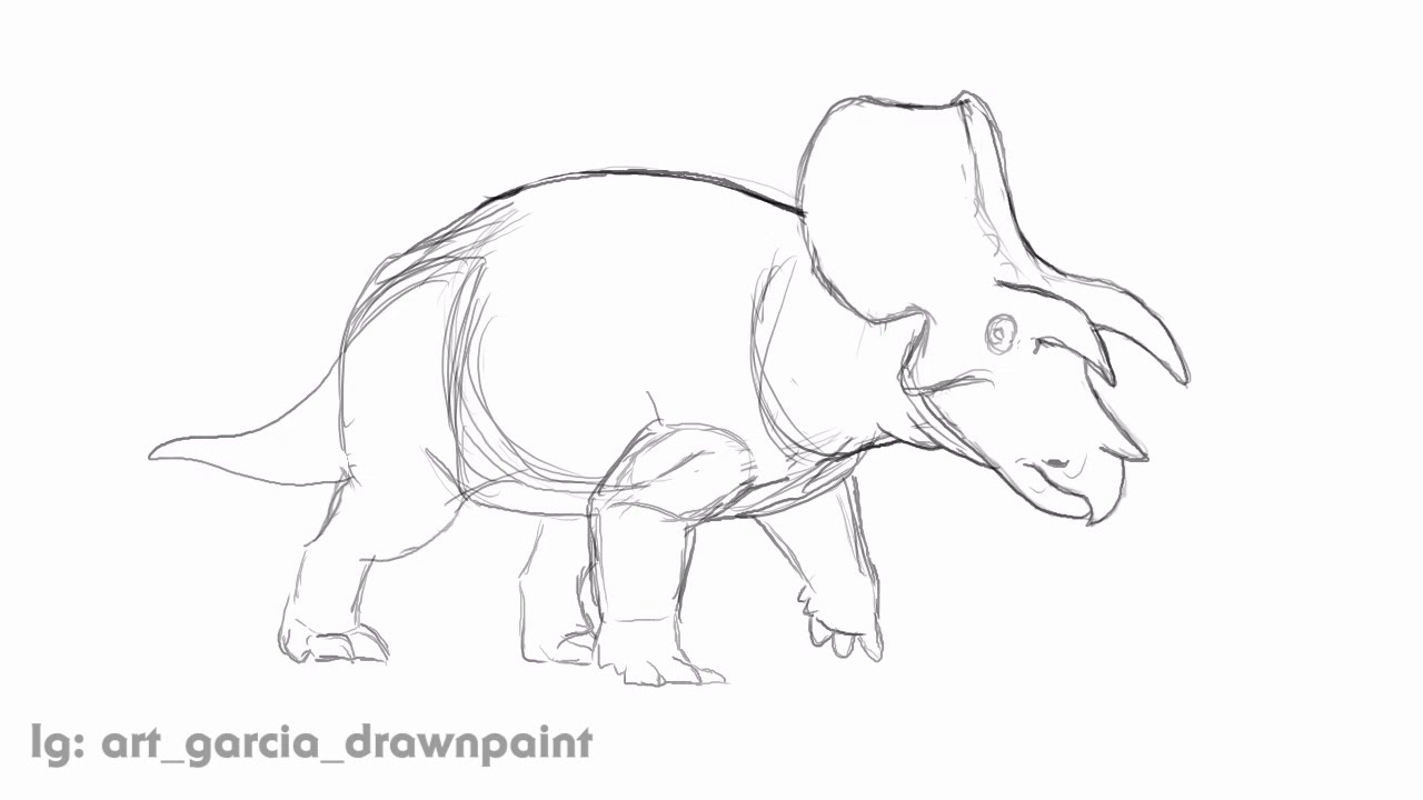 DINOSAUR REELS - Triceratops, Spinosaurus and Gorgosaurus 2D animation ...