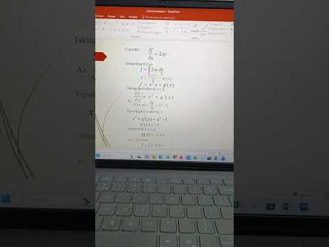 Solve an Exact Equation. - YouTube