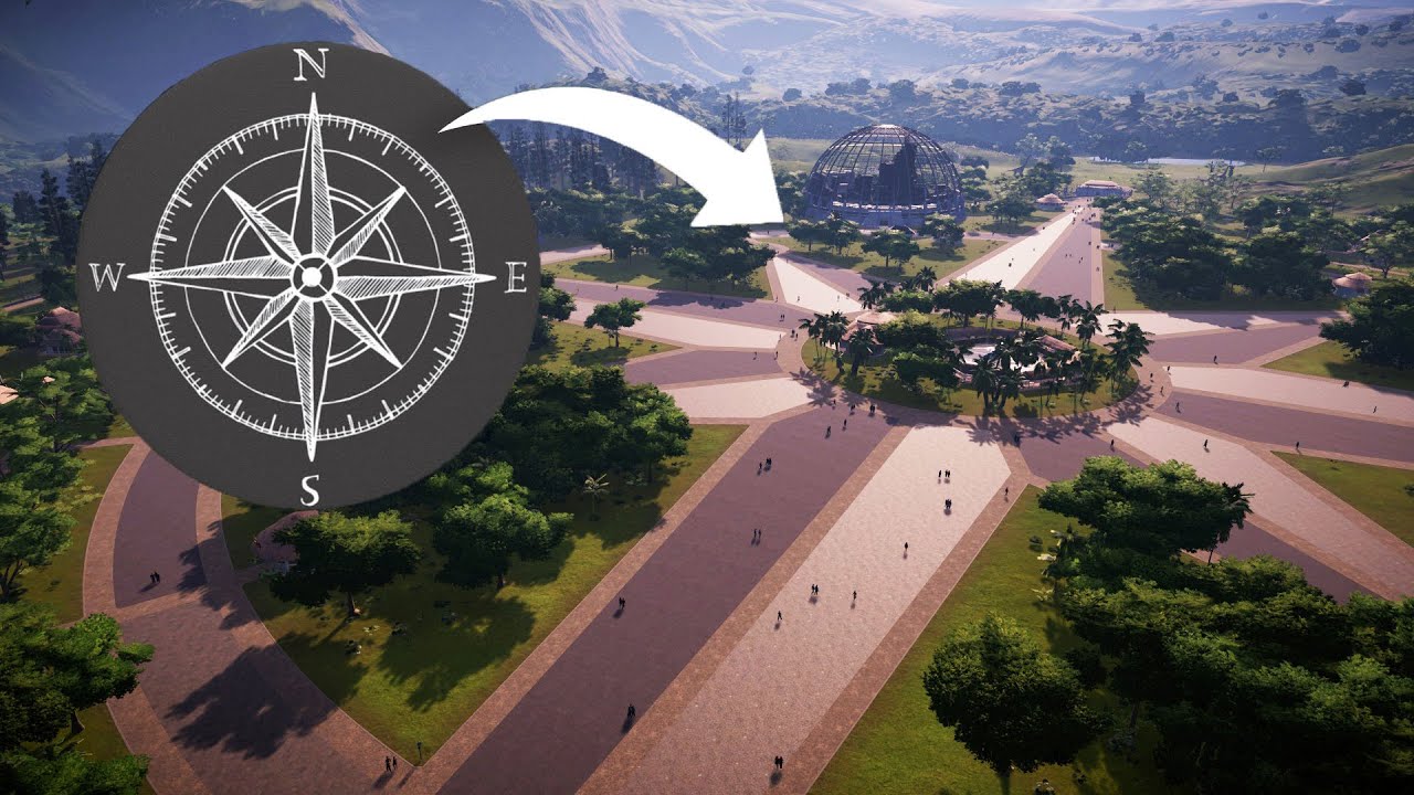 Compass park SPEED BUILD pt. 1 | Jurassic World Evolution: Return to ...