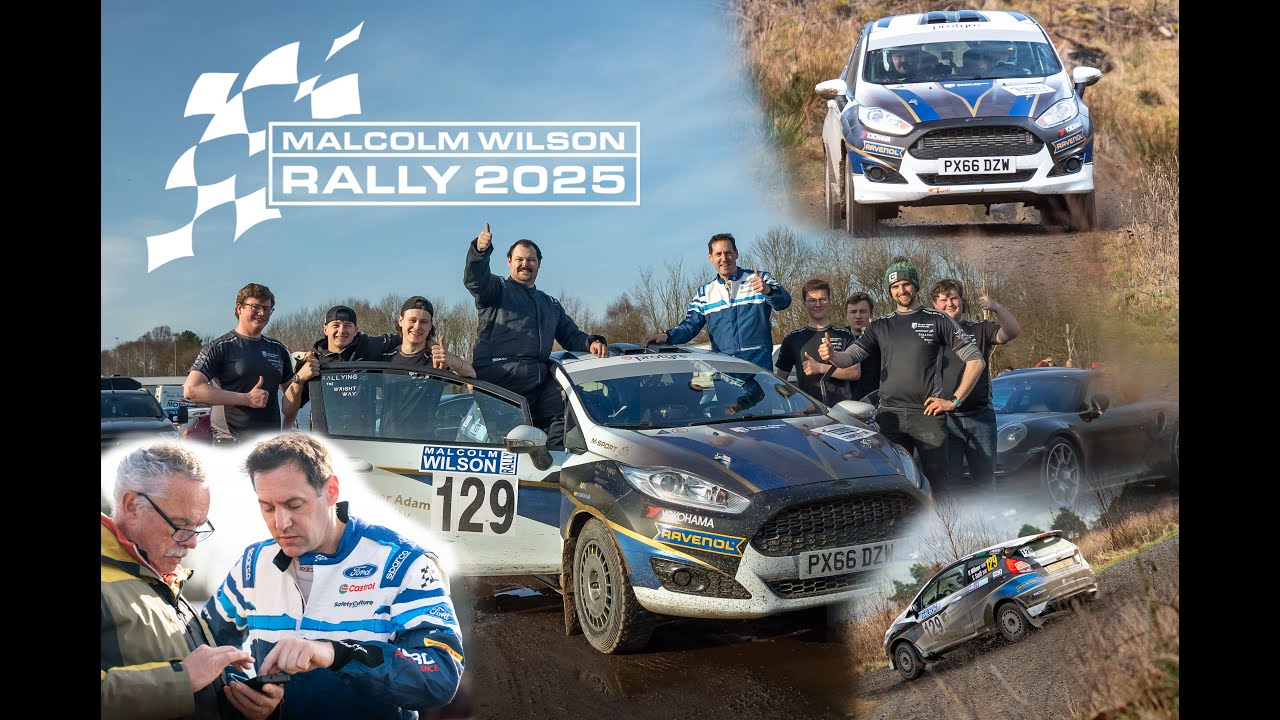 RALLYING THE WRIGHT WAY RUN M-SPORT'S RICH MILLENER IN THE MALCOLM WILSON RALLY - YouTube