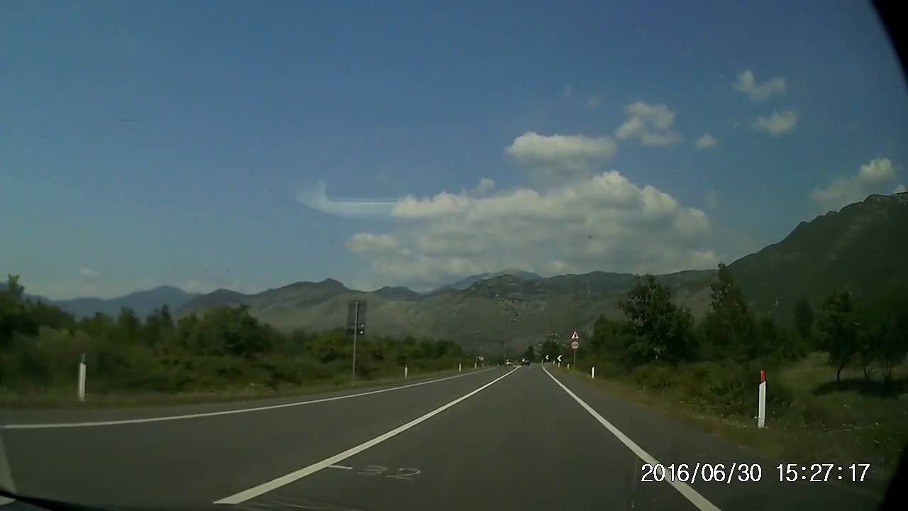 Albania Shqipëria 06.2016 trasa Shkoder Omarë Dobër Bajzë Hani i Hotit ...