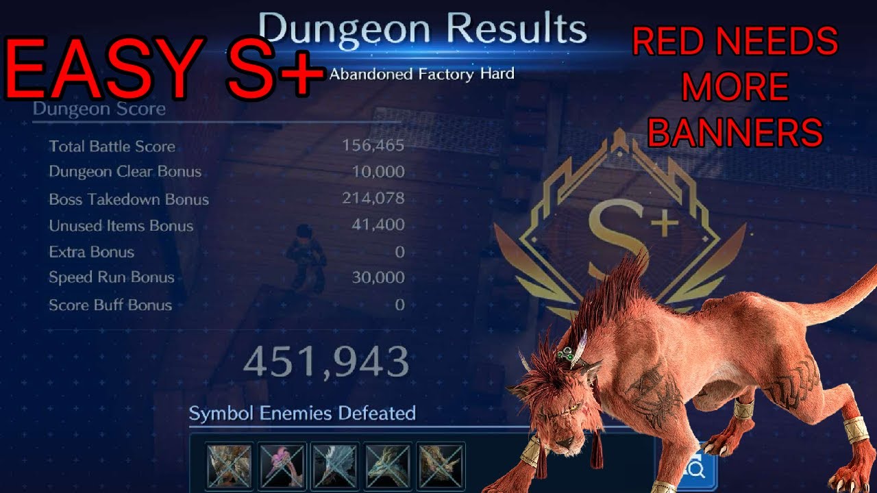 Crisis Dungeon: Abandoned Factory- Hard (Final Fantasy 7 Ever Crisis) - YouTube