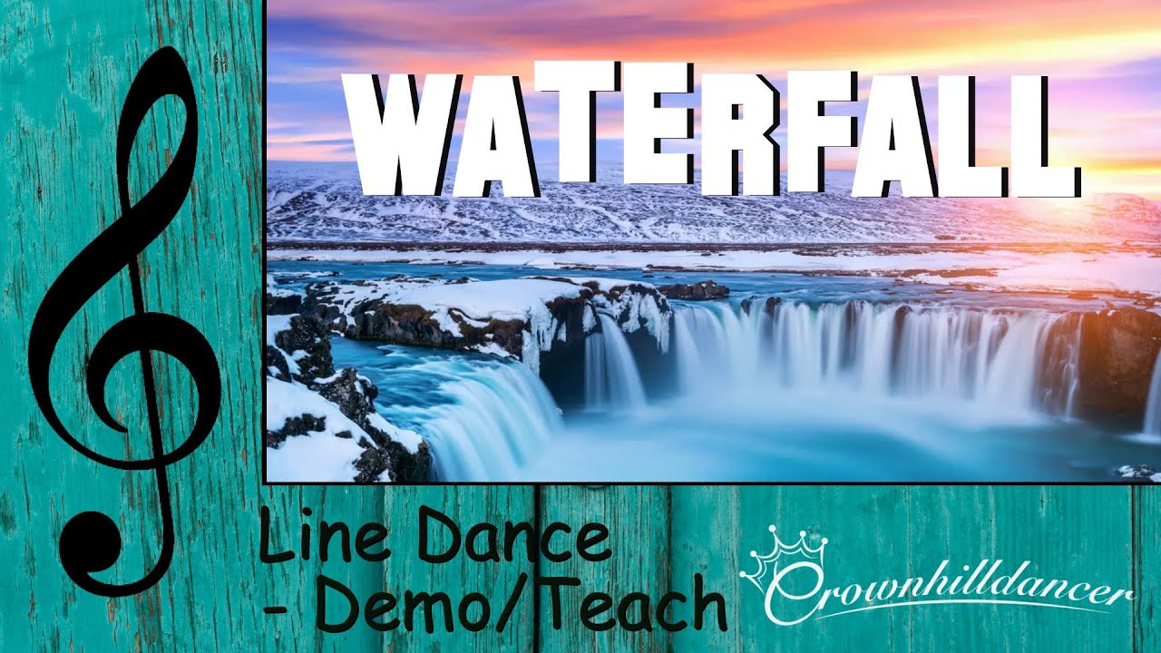 Waterfall - Line Dance - YouTube