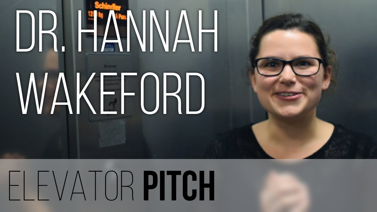 Elevator Pitch: Dr. Hannah Wakeford - YouTube