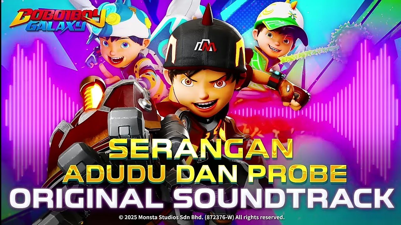 Serangan Adudu dan Probe- BoBoiBoy Galaxy Musim 2 OST - YouTube