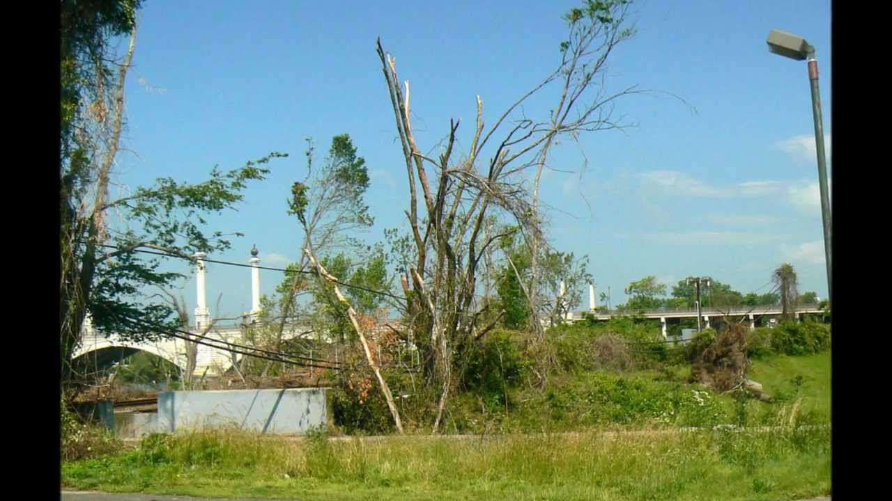 Tornado Damage in Springfield, MA - YouTube