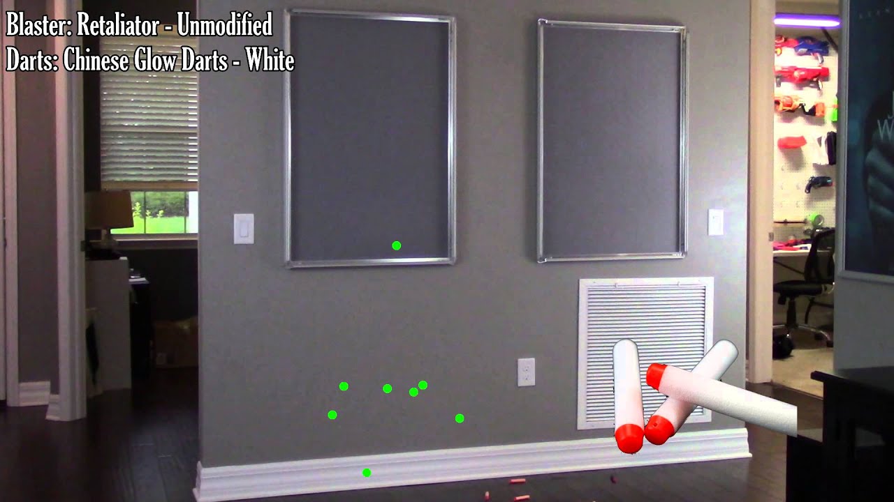 Nerf Ammo Comparison - Uncropped Firing Tests - YouTube