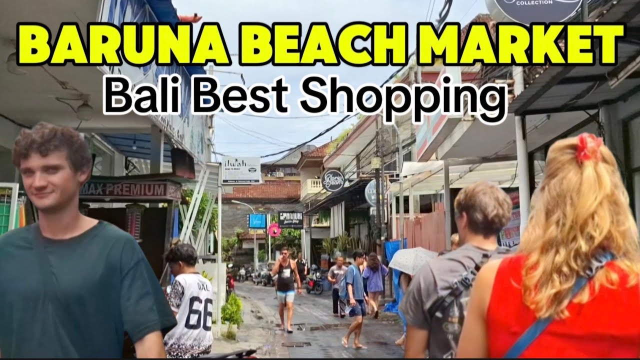BARUNA BEACH MARKET || Bali Shopping | Best Market - YouTube