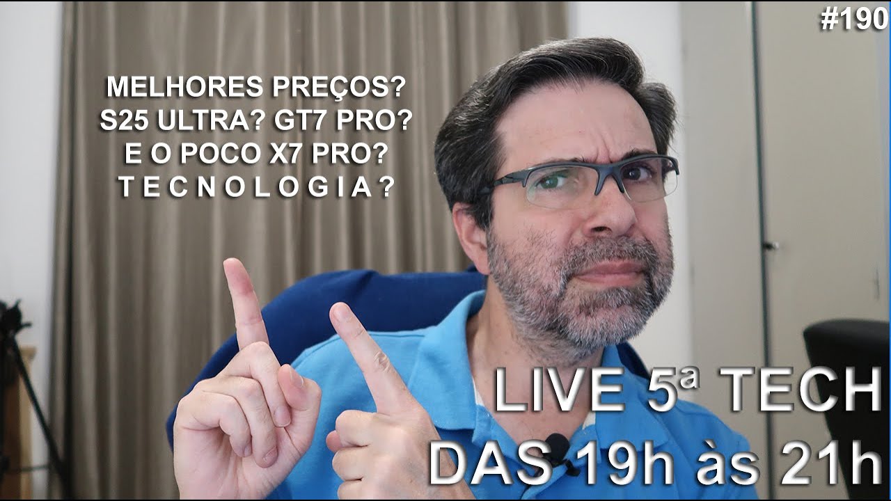 QUINTA TECH AO VIVO - VAMOS CONVERSAR #190 - YouTube