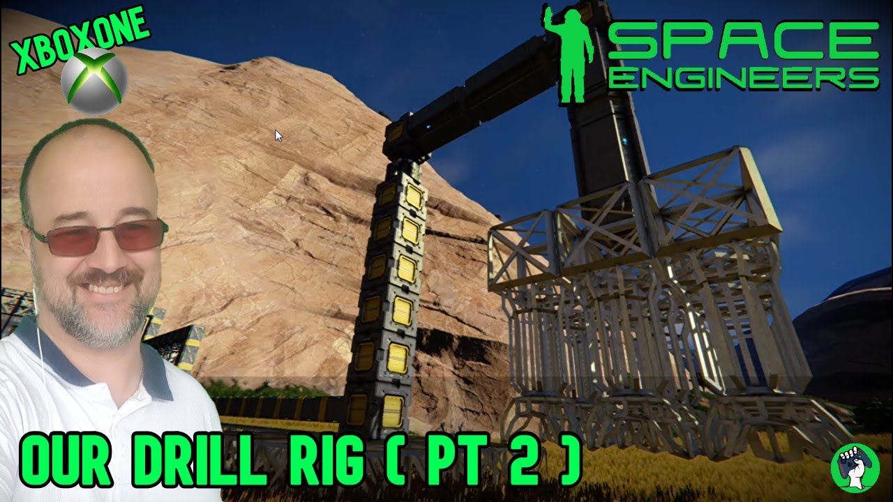 Space Engineers - OUR NEW DRILL RIG PT 2 (Survival Tutorial) #25 (xbox1 ...