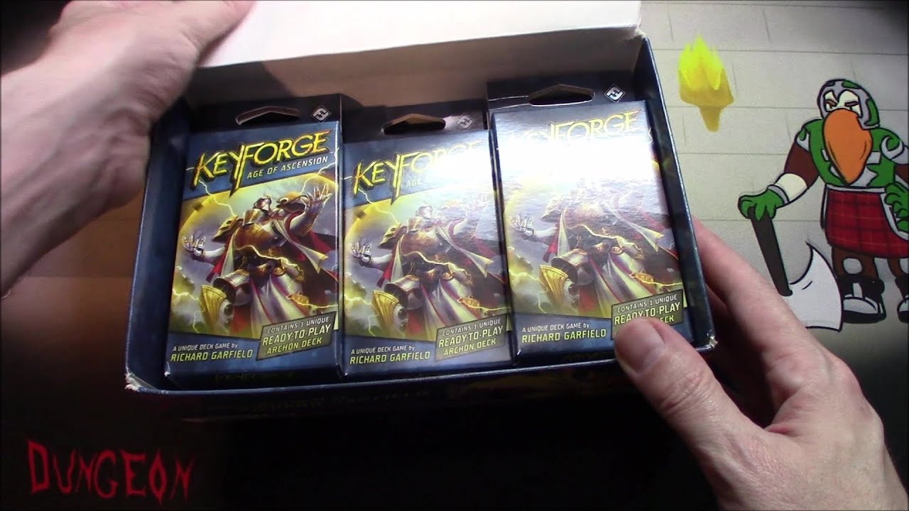 Keyforge: You Need to Play This - Display Boxes only $20 - YouTube