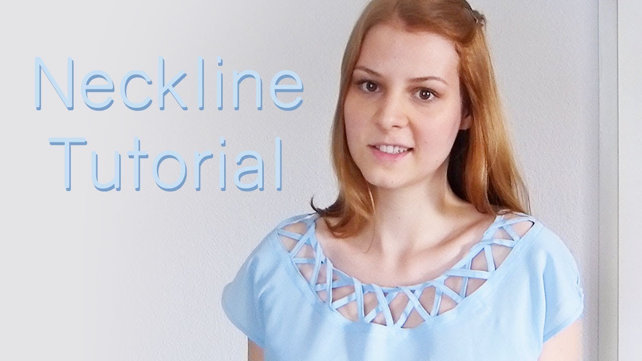 How to Sew A Neckline In a Cut Out Style | Don't dream it - sew it ...