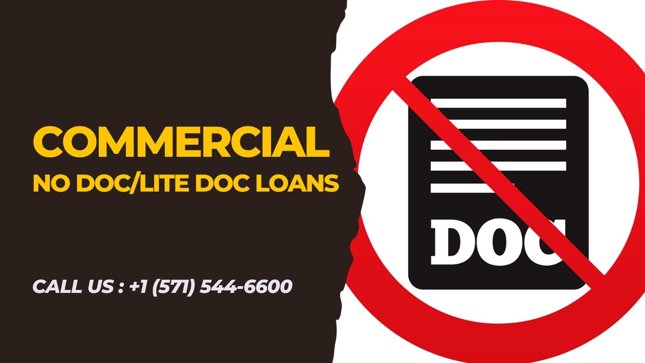 Commercial No Doc/Lite Doc Loans | Commercial Lending USA - YouTube