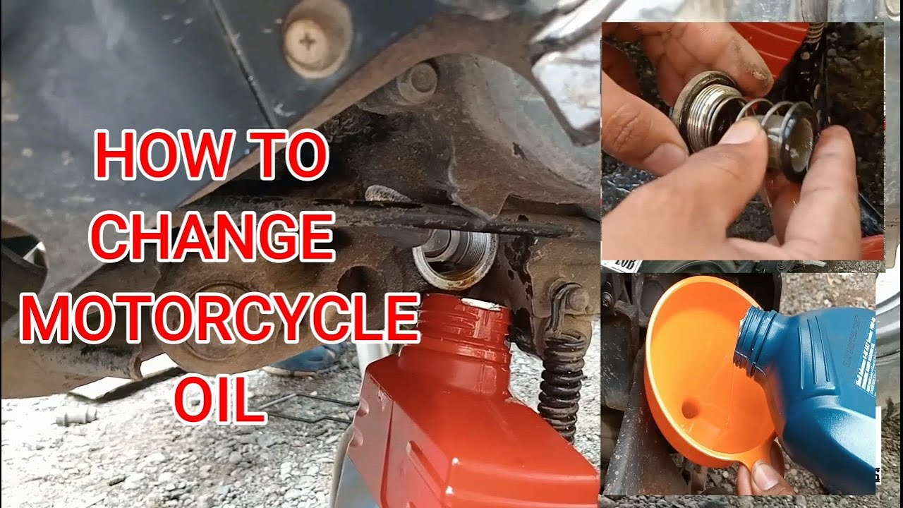 HOW TO CHANGE MOTORCYCLE OIL (SIP 125 KEEWAY) #ShopeeTagToWin - YouTube