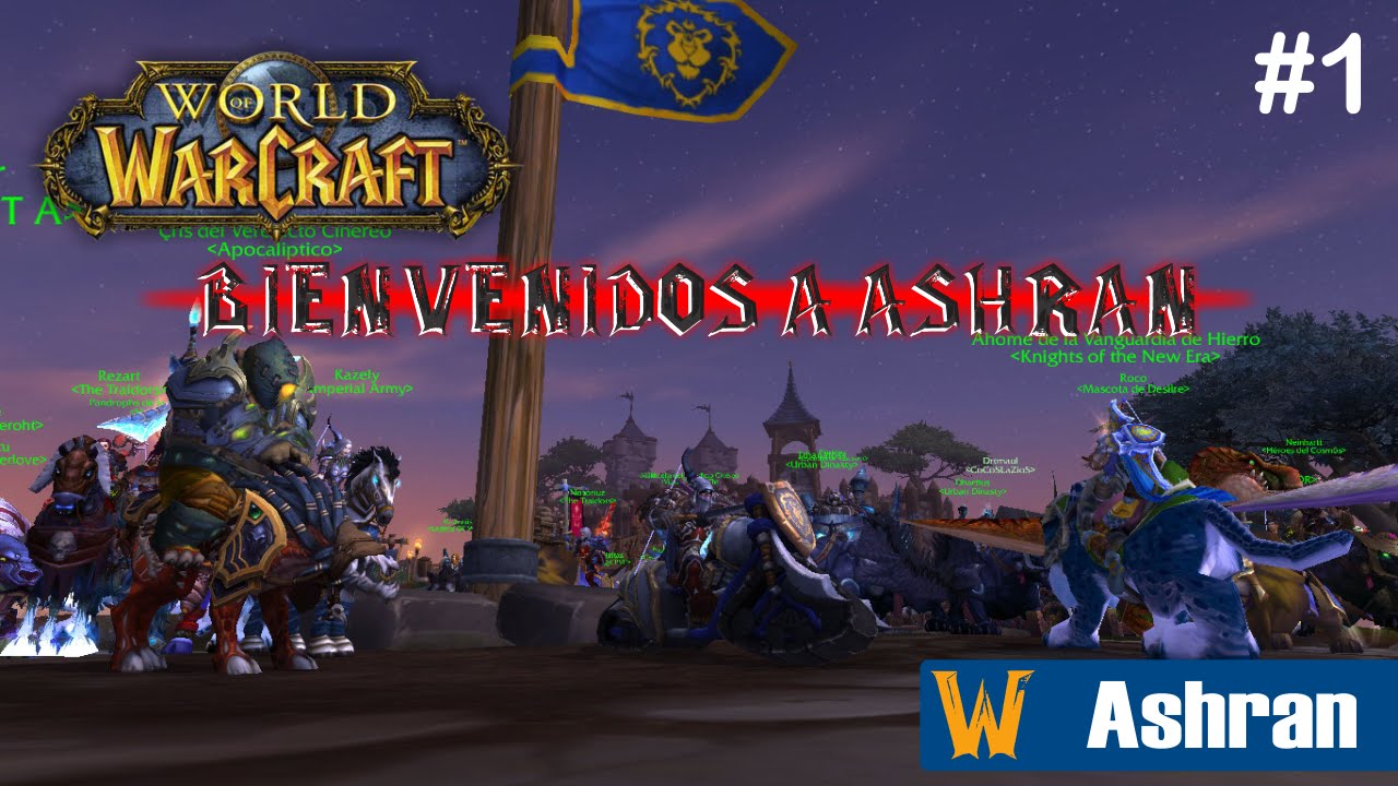 World of Warcraft [Ashran #1] - Bienvenidos a Ashran - YouTube