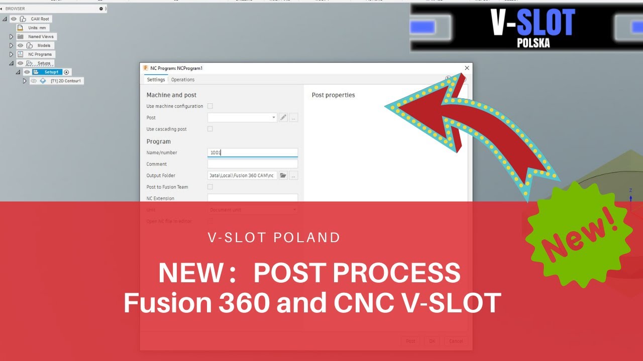 Post Process CNC Fusion 360 : Aktualizacja , Changes in Fusion 360 ...