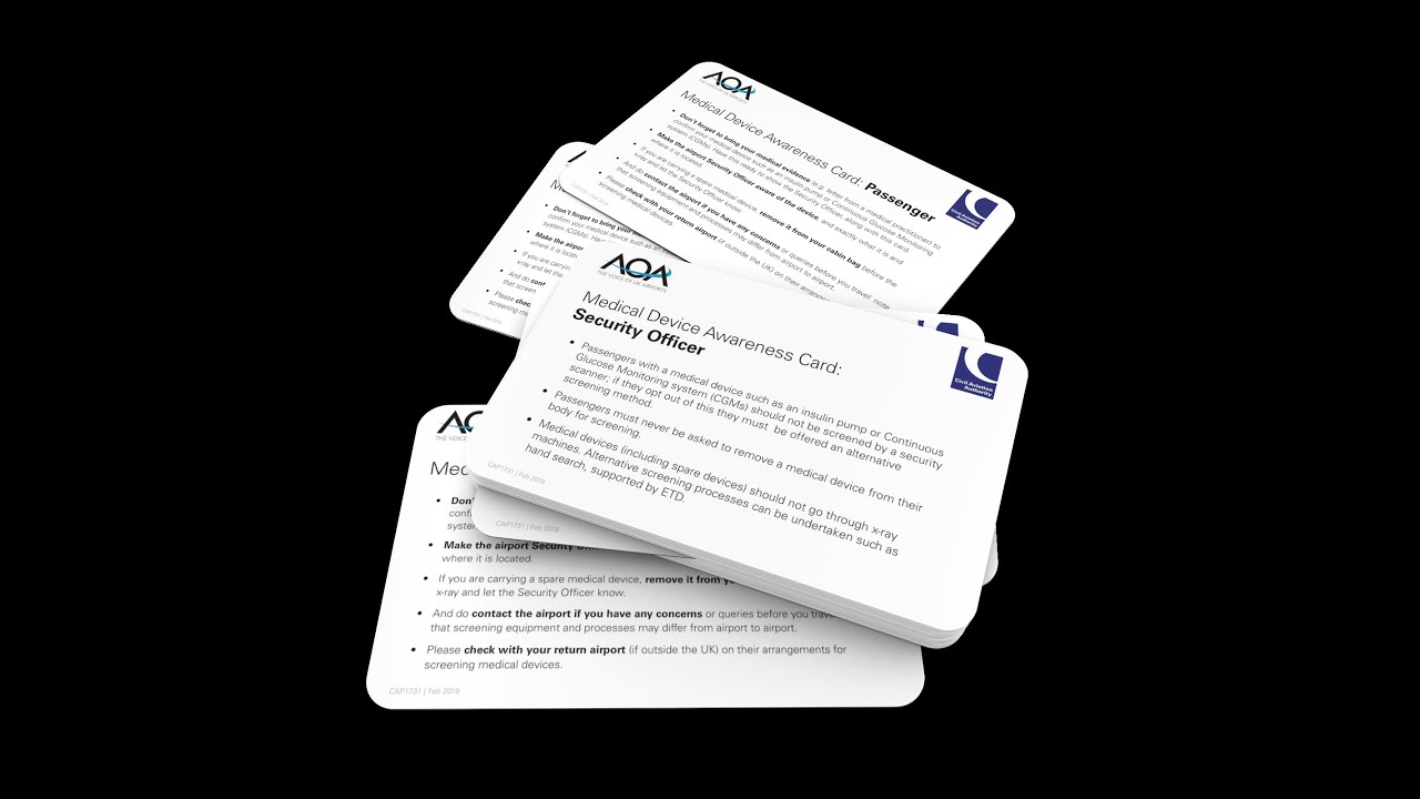 Introducing the Medical Device Awareness Card - YouTube