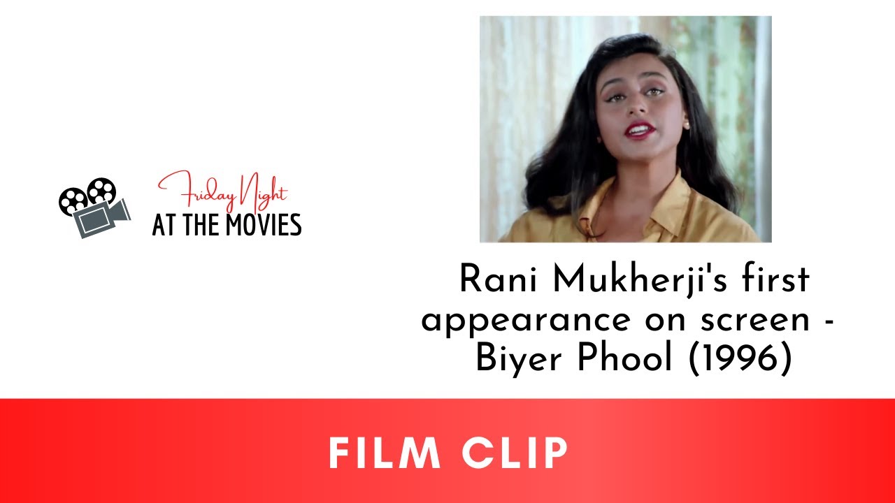 Check out Rani Mukherji's FIRST EVER appearance on the BIG SCREEN in ...