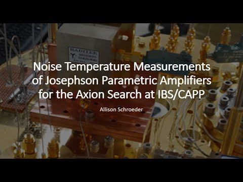 Noise Temperature Measurements of Josephson Parametric Amplifiers for the Axion Search at IBS/CAPP