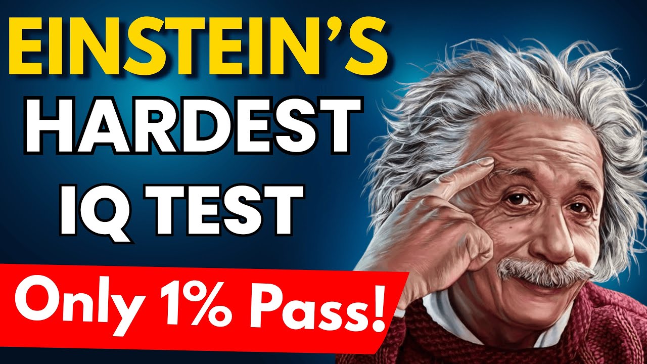 Einstein’s Hardest IQ Test Ever – Only 1% Can Pass This Challenge ...